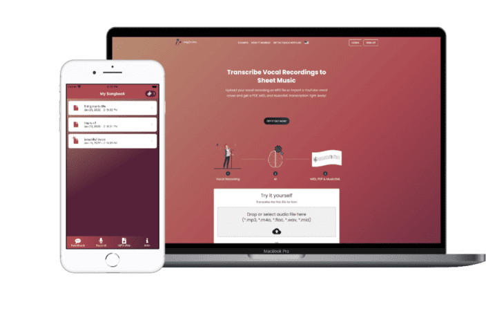 Klangio – AI Software Tools for Transcribing Music To Notes