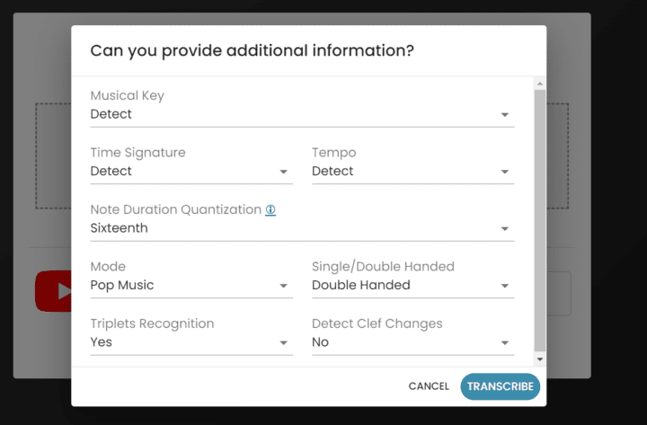 Import MP3 in MuseScore with MusicXML Transcription | Klangio