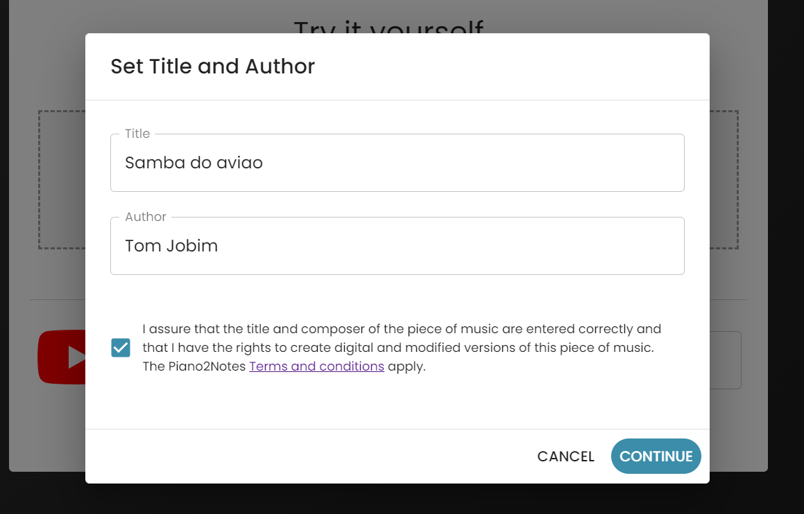 Import MP3 in MuseScore with MusicXML Transcription | Klangio