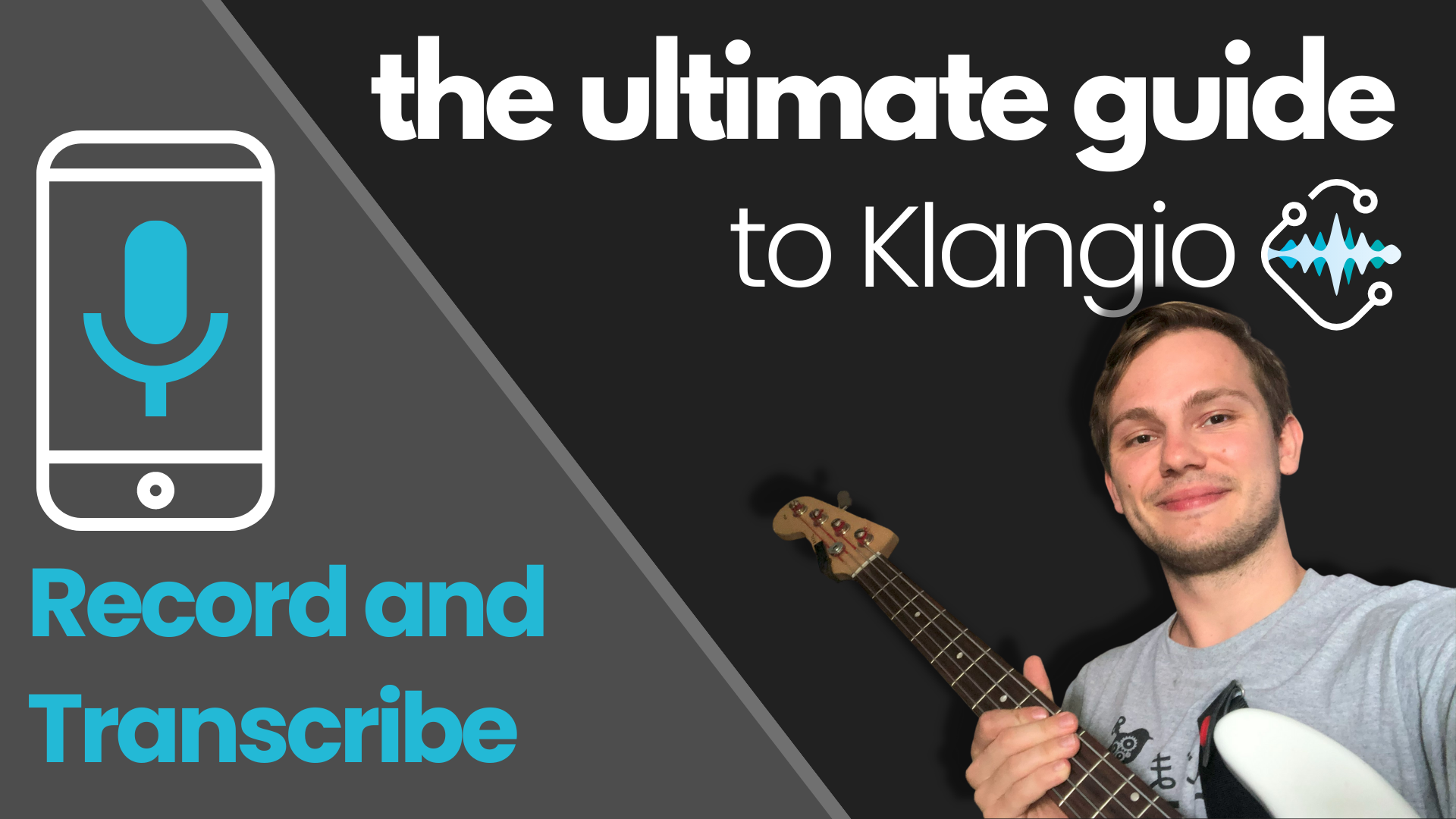How to Record and Transcribe Your Music with the Klangio Mobile Apps | klang.io