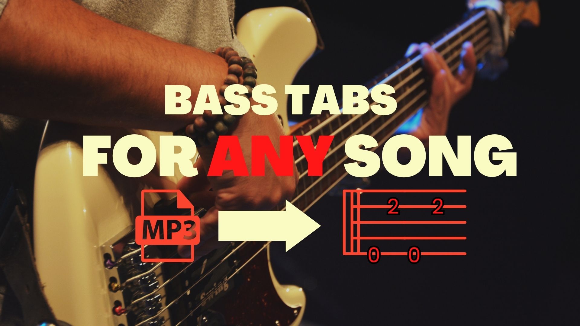 How to Quickly Get Bass Tabs for Any Song | Klangio