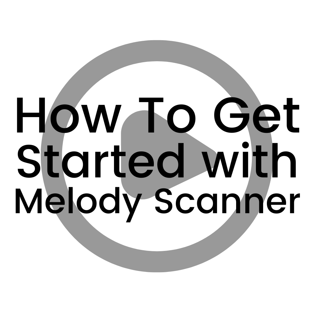 Getting Started with Melody Scanner | klang.io