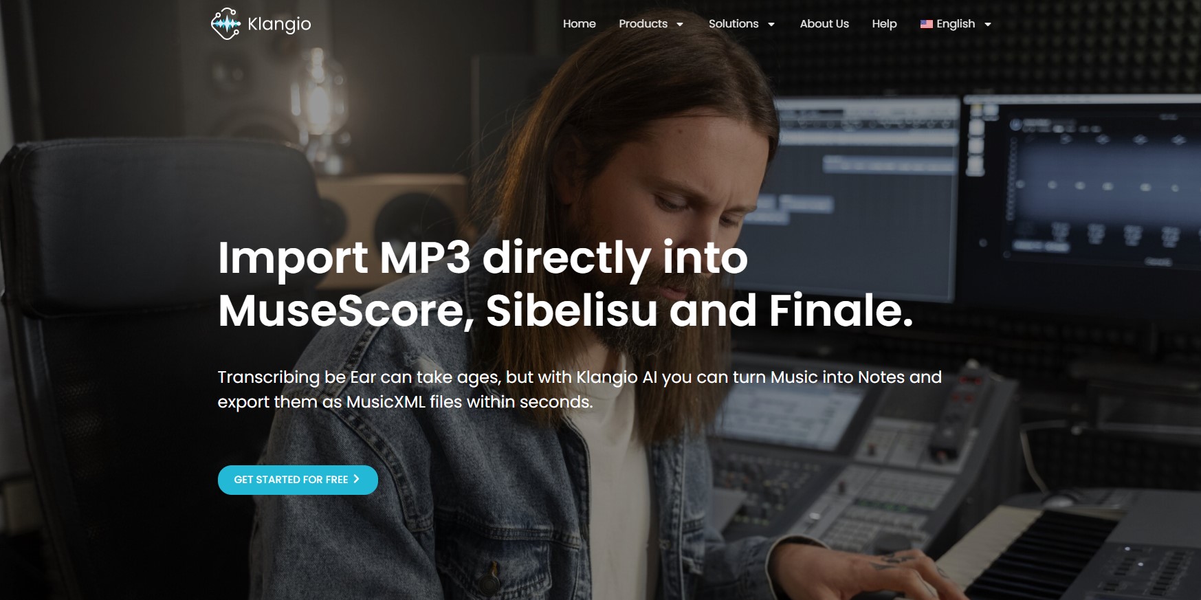 Import MP3 in MuseScore with Klangio AI Transcriptions | klang.io