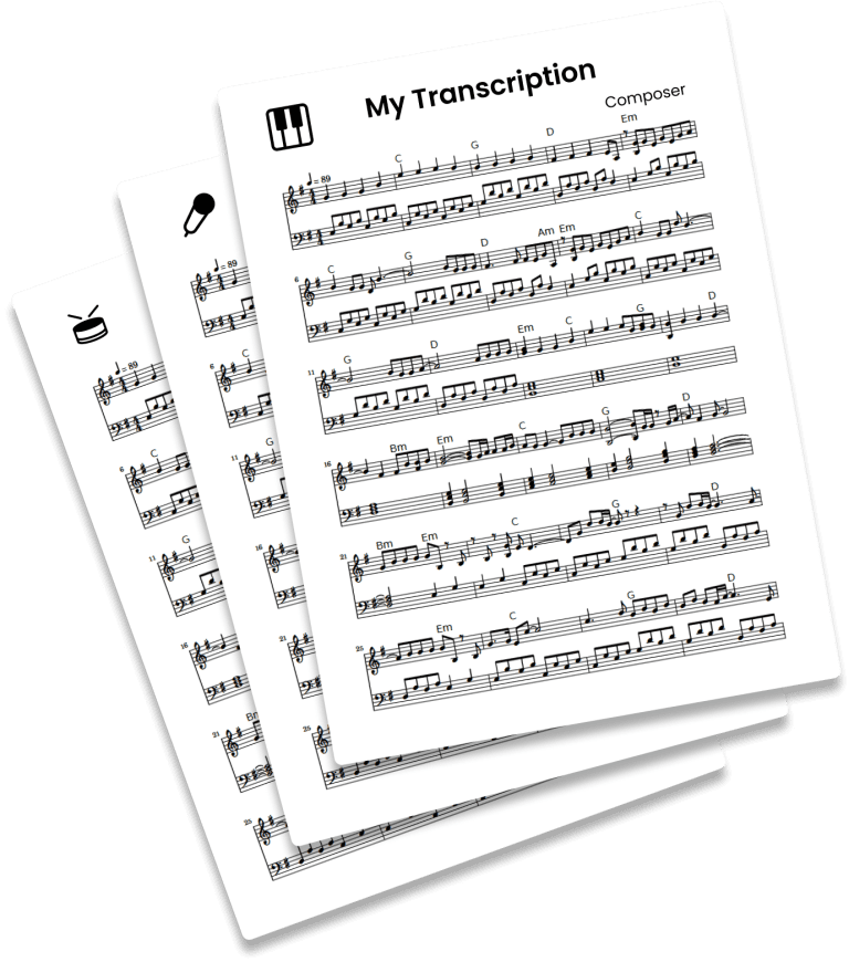 Klangio Transcription Studio - Turn Songs into Notes | klang.io