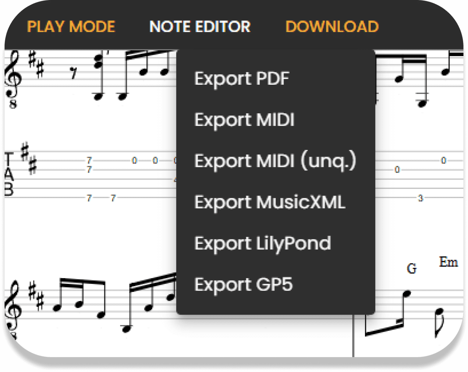 Klangio Transcription Studio – trasforma le canzoni in note | klang.io