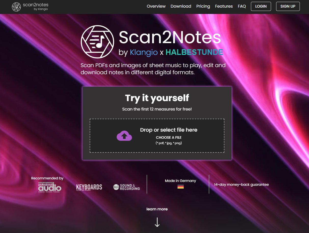 These Apps Automatically Recognize Music Notes Using AI | Klangio