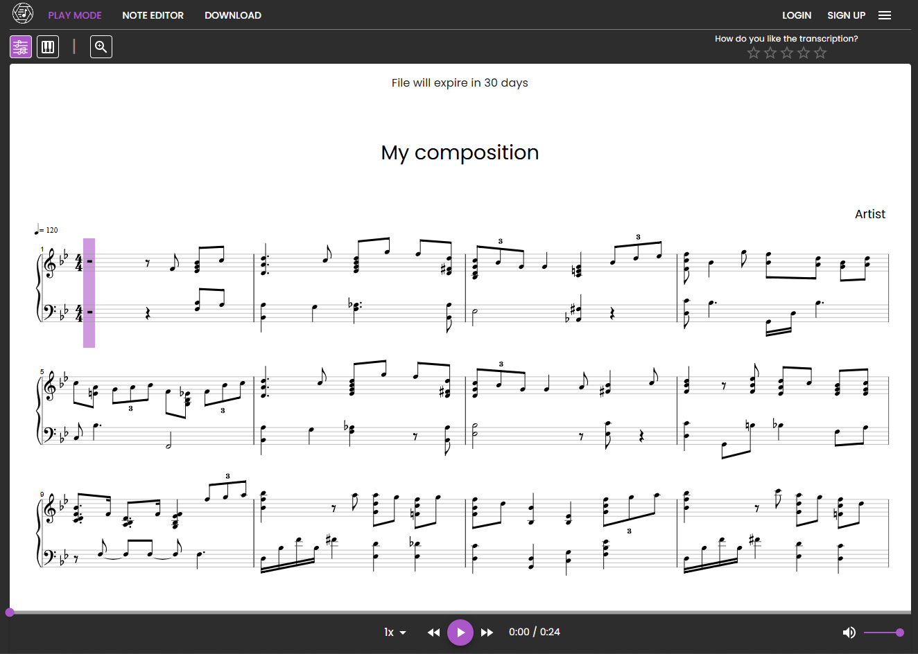 How to scan Sheet Music with Scan2Notes | klang.io